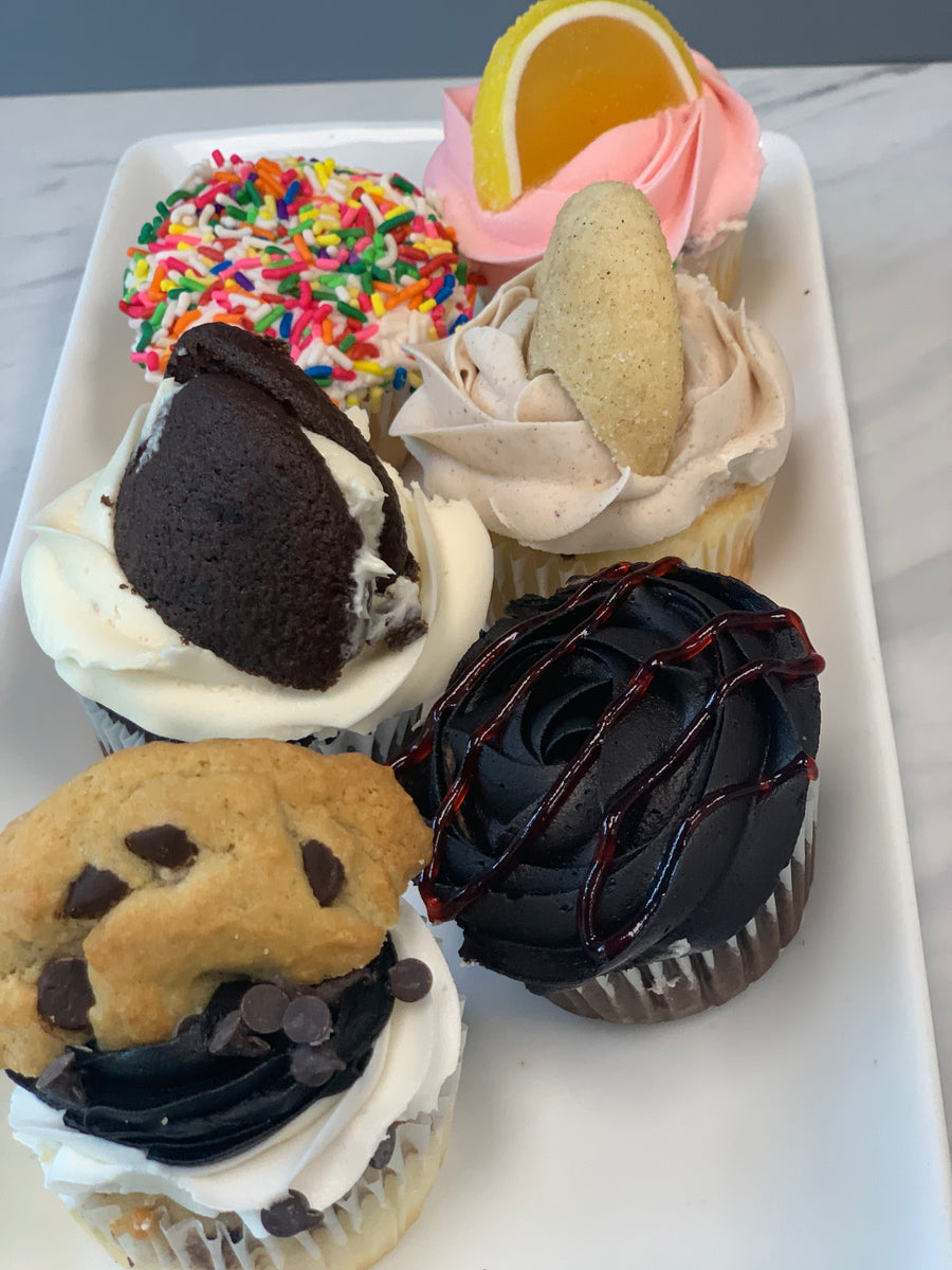 Assorted Signature Cupcake Sampler Option 1 - 6 pk (Regular Size) – A ...